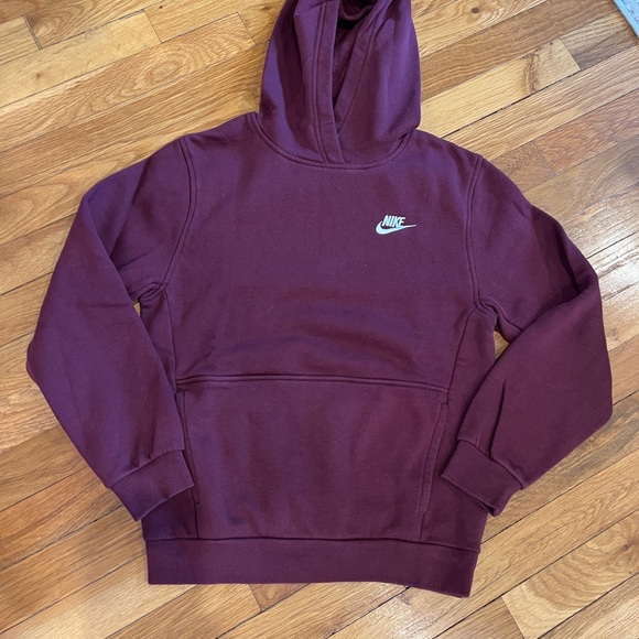 Nike | Shirts & Tops | Nike Maroon Hoodie | Poshmark